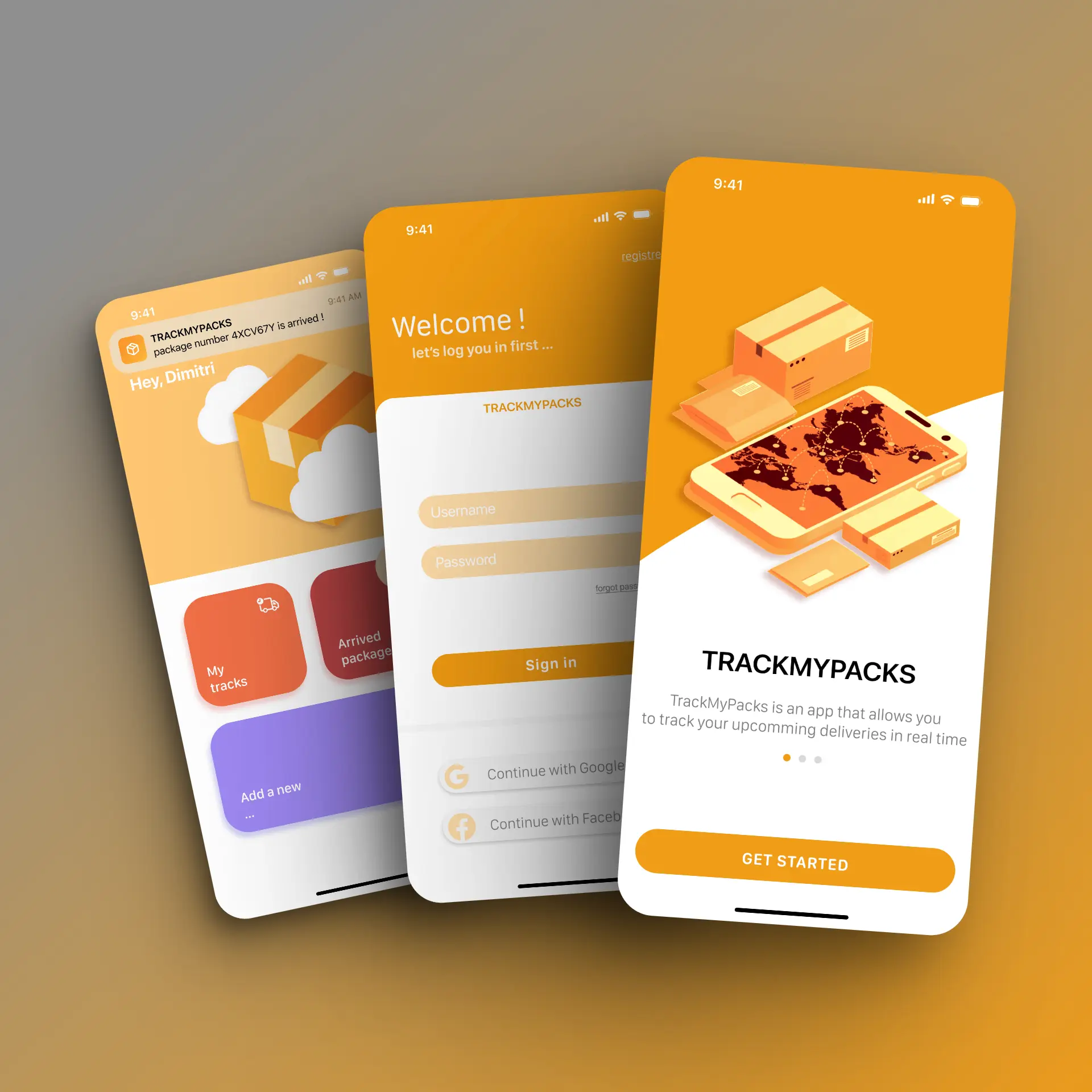 eikon — App TrackMyPacks